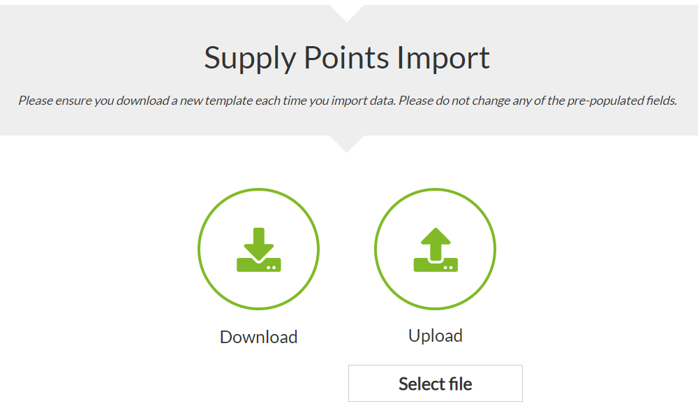 Adding a Supply Point – mySycous Support