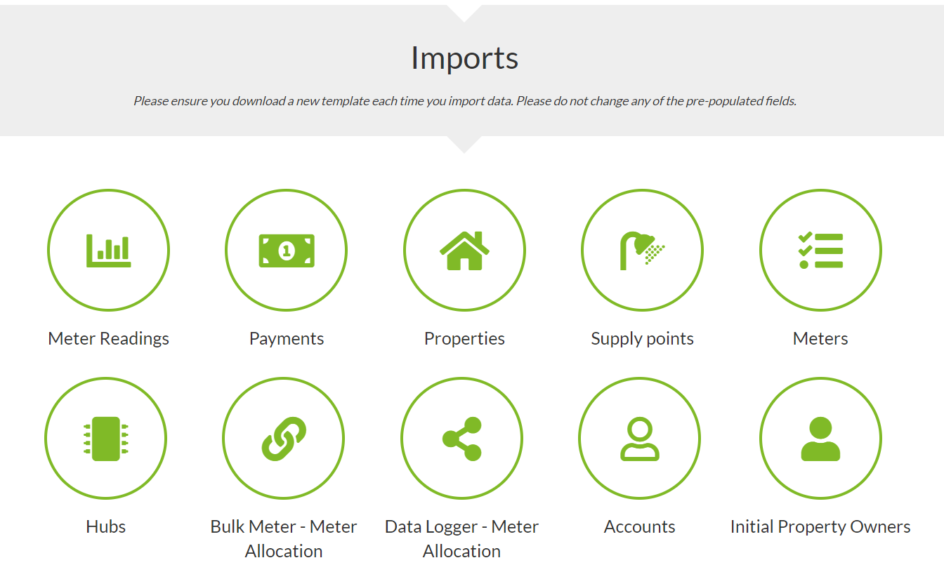 Bulk Importing Data – Mabdeck Support