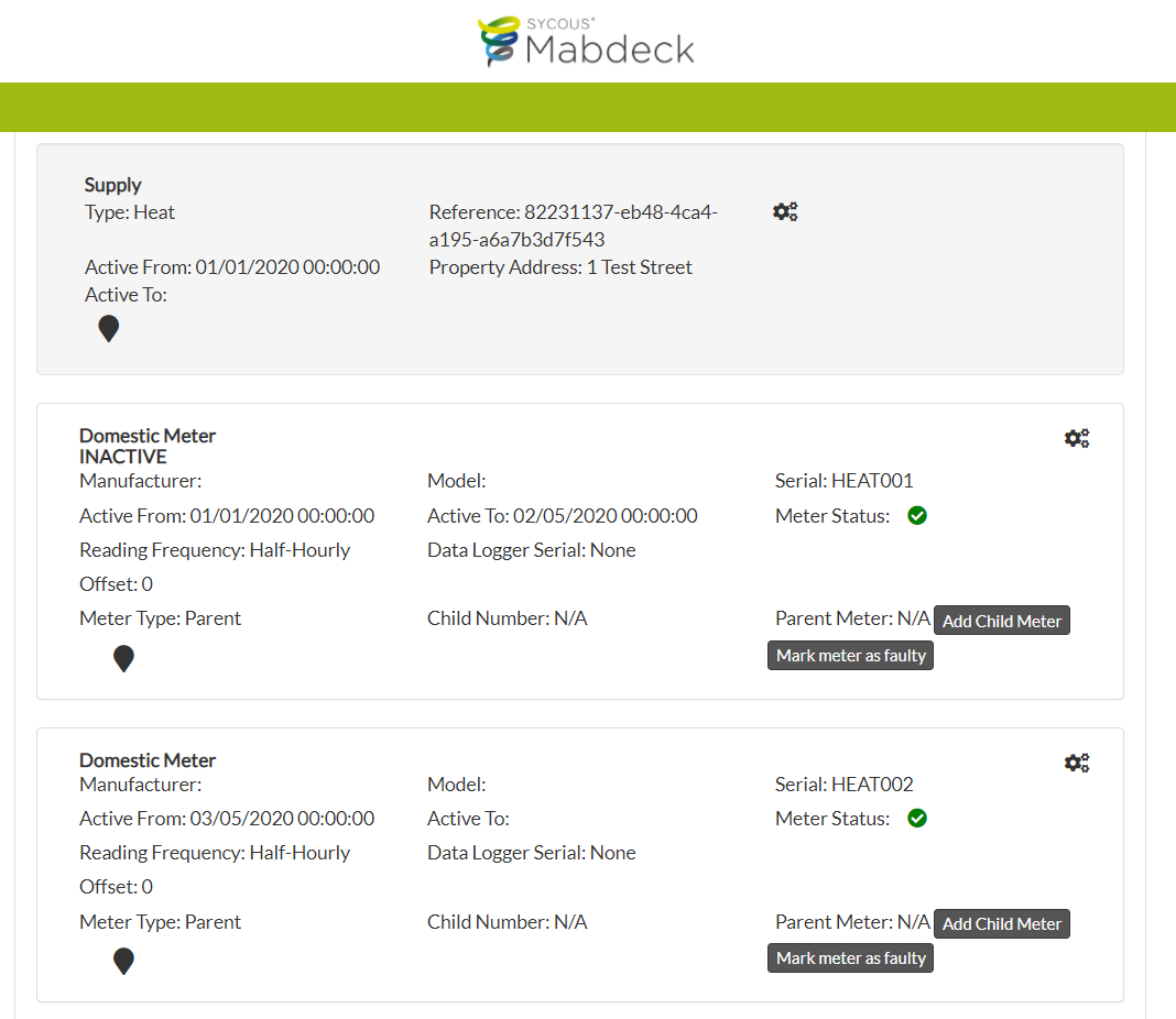 Completing a Meter Exchange – Mabdeck Support
