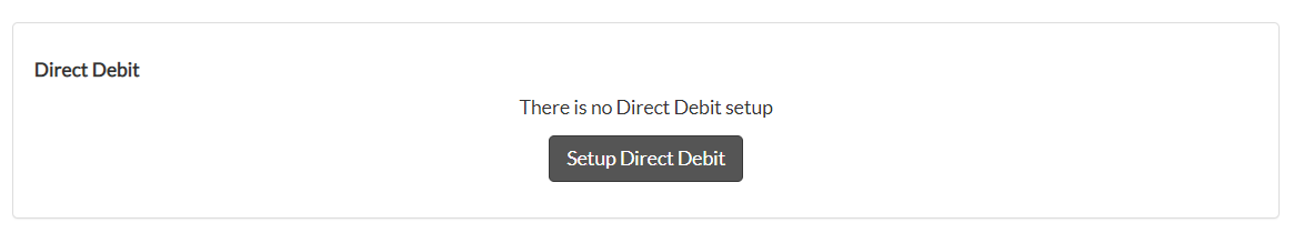 Setting up a Direct Debit – Mabdeck Support